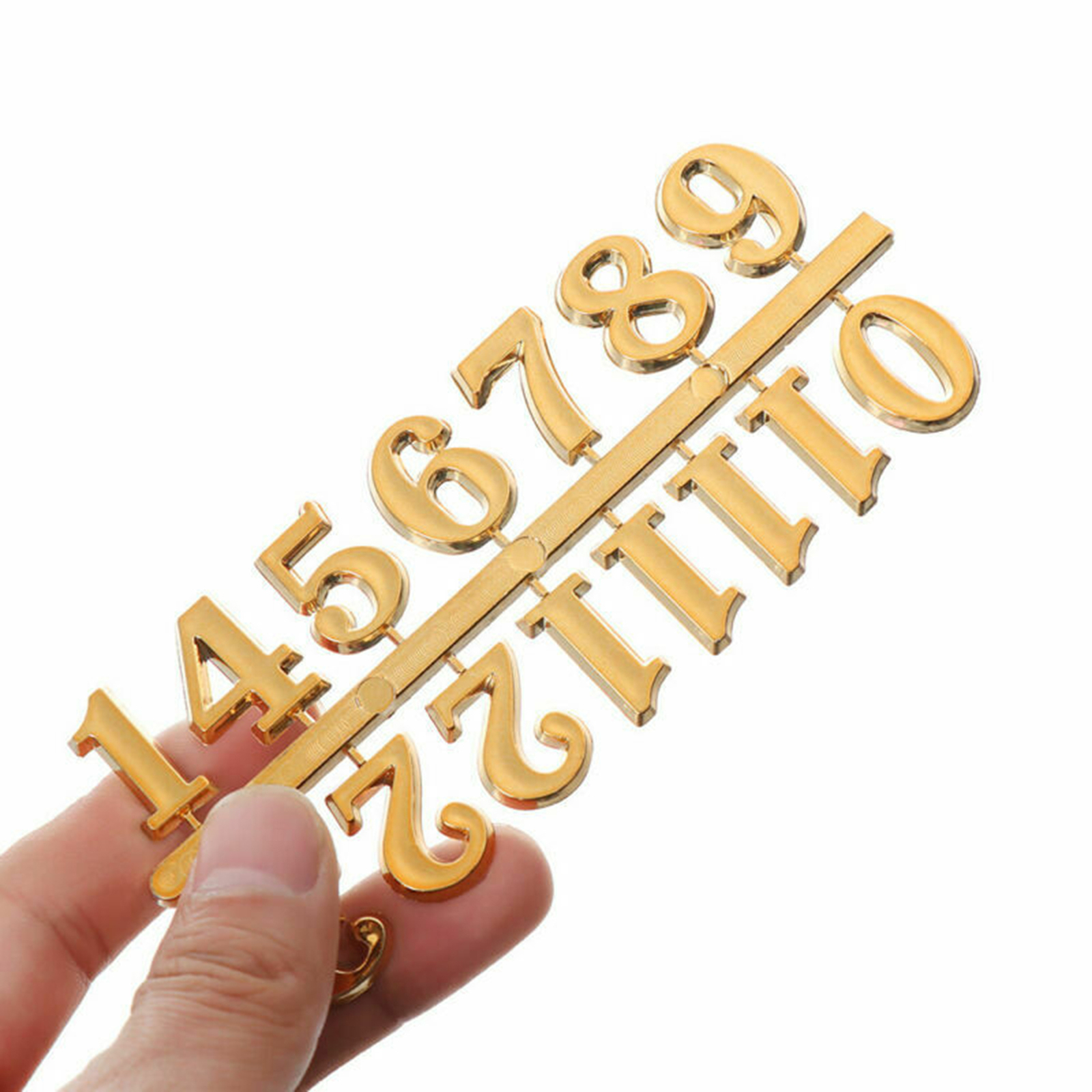 12pcs/set Clock Numeral Decorative Simple Installation Replacement Arab ...