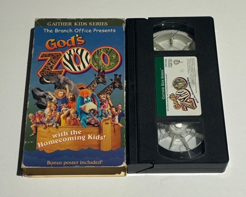 Gods Zoo VHS Gaither Homecoming Kids Spring House 2000 Tape Rare ...