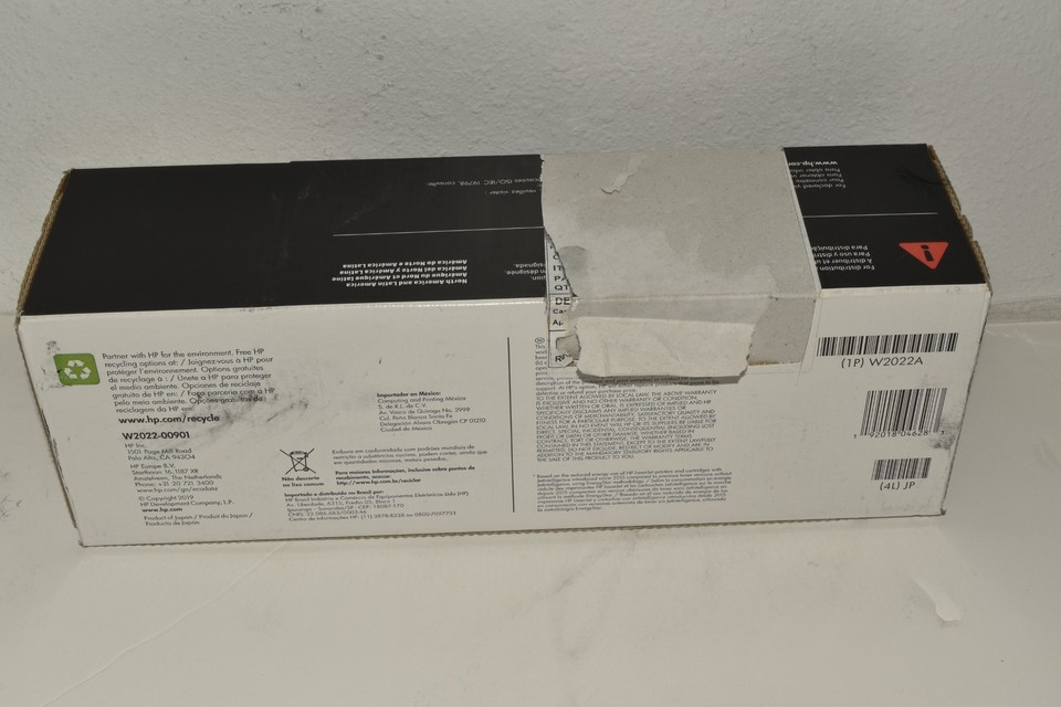 HEWLETT PACKARD HP W2022A 414A YELLOW SEALED NEW/GENUINE BOX (#3323) | eBay