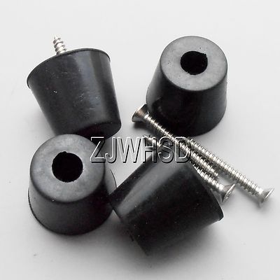 Set of 4 Rubber Foot Feet 20 x 17 Cabinet Furniture Case Pad Mat Anti ...