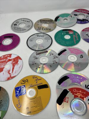 (22)MEXICAN CD LOT BANDA LATIN SPANISH GRUPO TEJANO ALL GENRES SEE PICS ...