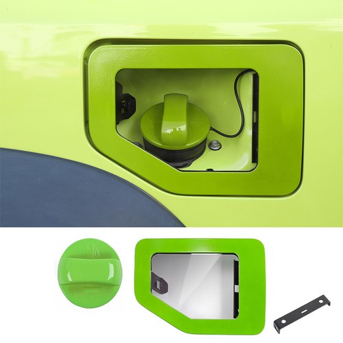 For Suzuki Jimny 2019+ Inner/Transparent Fuel Tank Gas Cap Cover Alloy ...