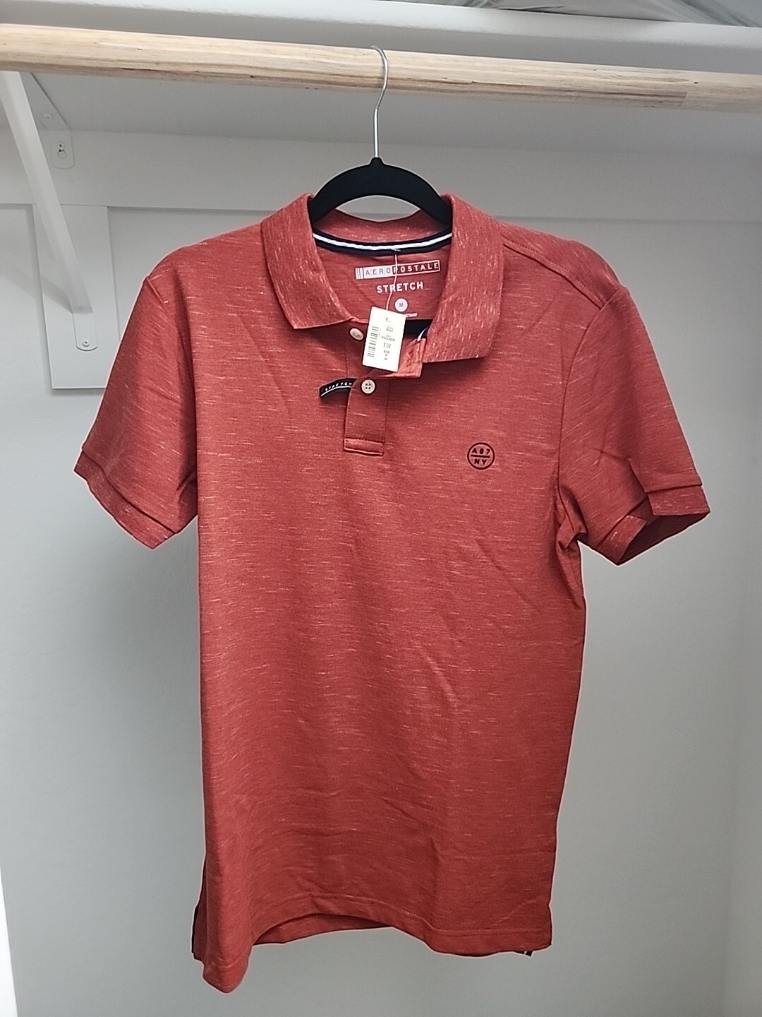 Mens Aeropostale Aero A87 Logo Stretch Size M Burnt Orange New With Tag ...