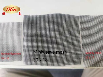 miniweave mesh, midge mesh, Flyscreen,Fywire,1220mm Per Metre 30 x 18 ...