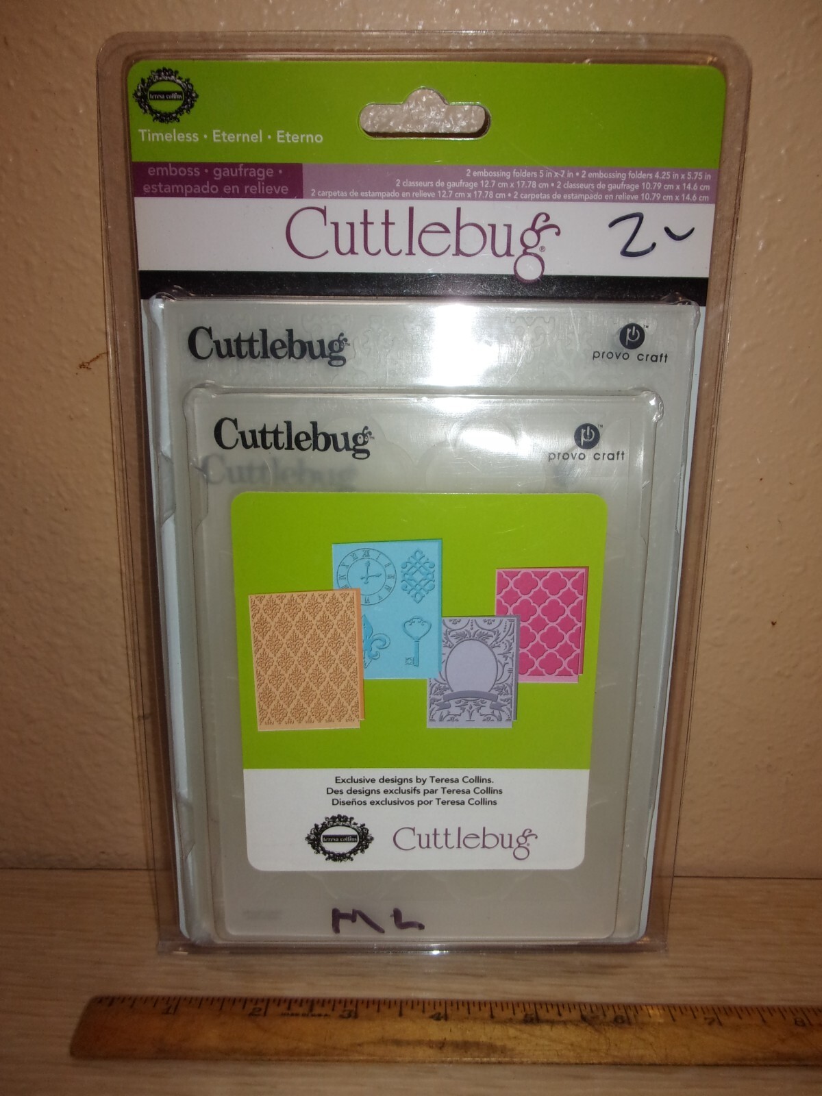 PROVO CRAFT CUTTLEBUG EMBOSS TIMELESS 4 FOLDERS READ DESCRIPTION | eBay