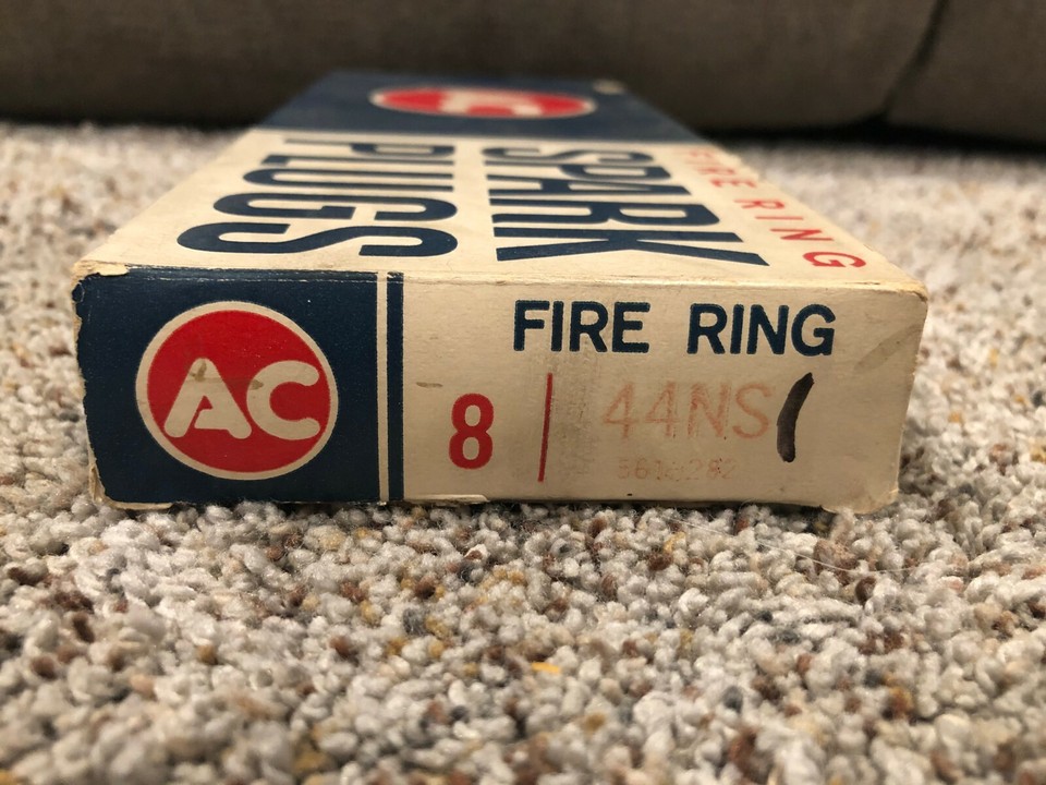 AC Delco - Spark Plugs (New in Box) 8 per box - 44NS - Fire Ring | eBay