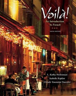 Voila: An Introduction to French (with Audio CD) (World Languages ...