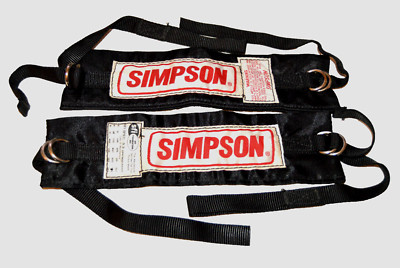 VINTAGE SIMPSON RACING ARM RESTRAINT SFI SPEC 3.3 | eBay