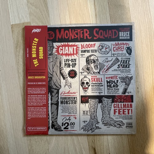 MONSTER SQUAD Soundtrack OST 2 LP Amulet Green Vinyl Mondo Records NEW ...