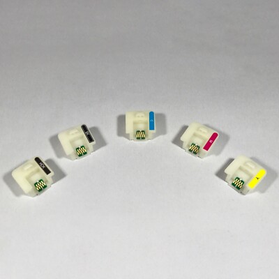 Dye Sublimation Ink Chips | Epson F6200 F7200 F9200 F9370 F6070 F7070 ...
