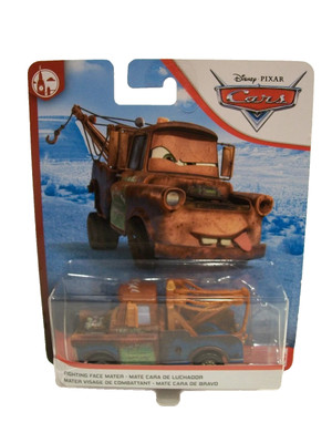 World of Disney Cars Fighting Face Mater 1:55 Scale PACKAGE WEAR FREE ...