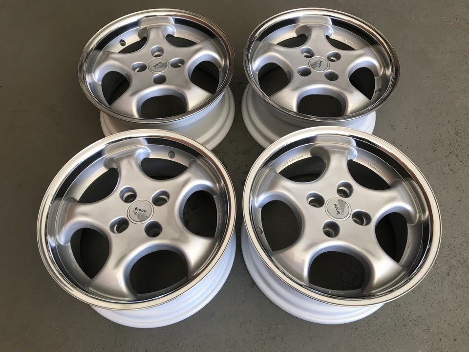 Brock B2 deep dish alloy wheels, 16inch 4x100 Vw Golf MK3 etc | eBay UK