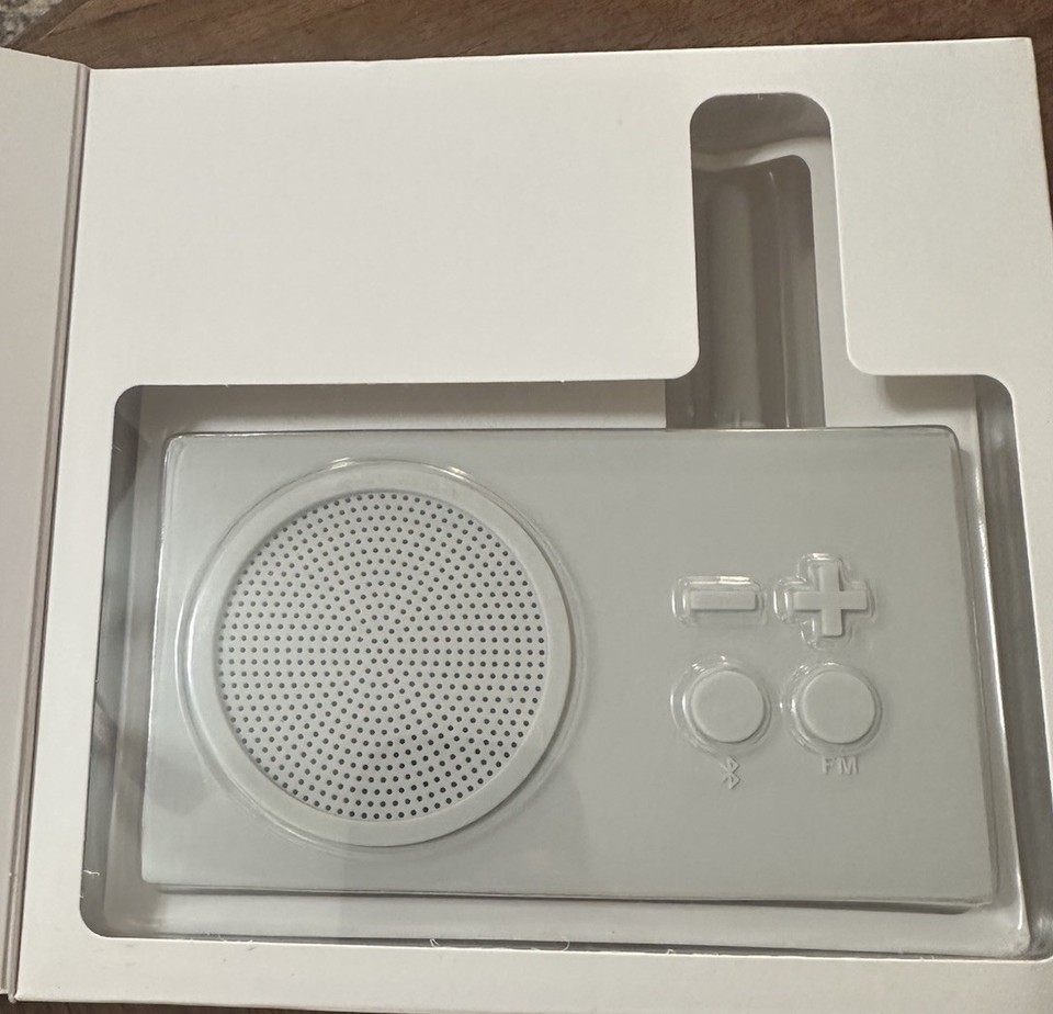 LEXON Tykho 3 FM Radio & Bluetooth® Speaker White | eBay