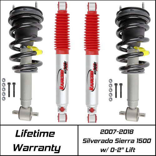 Rancho Front QuickLIFT Struts / Rear RS9000XL Shocks Fits 14-18 ...
