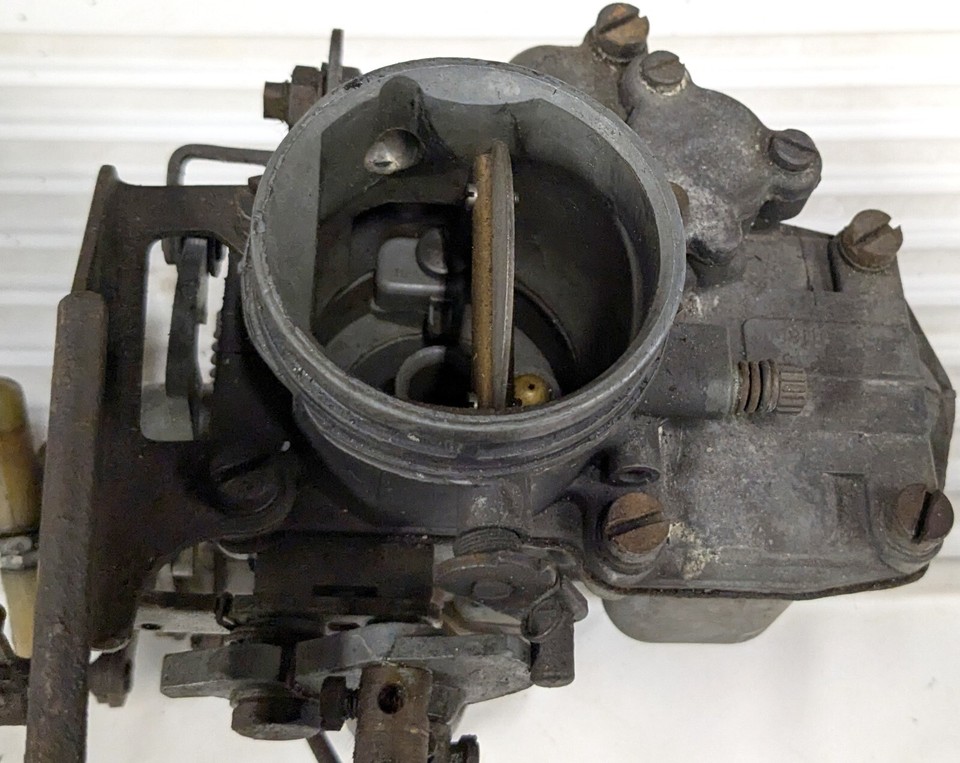 OEM Original Zenith Twin Carburetors + Air Filters From Sunbeam Alpine ...