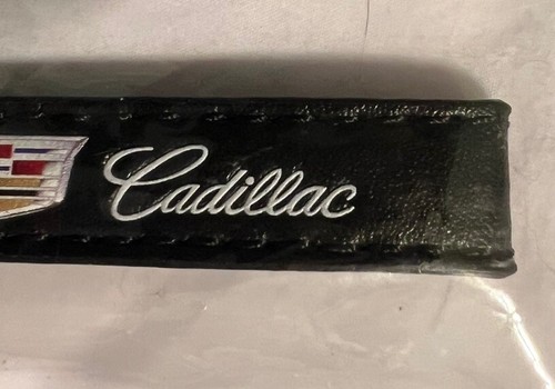 Leather Car Keychain Ring with Cadillac Logo XT4 XT5 XT6 Escalade CT5 ...