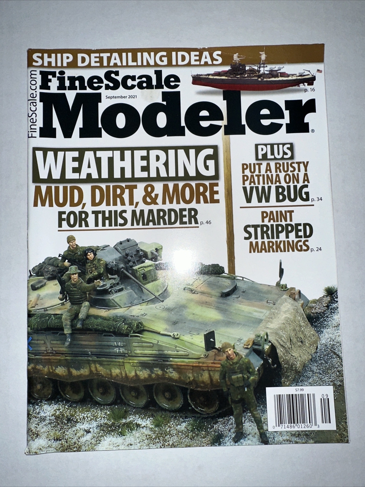 Fine Scale Modeler Magazine Sep. 2021 “Weathering Mud, Dirt, & More ...