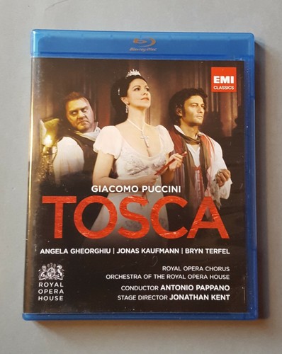 BLU-RAY TOSCA - Giacomo PUCCINI - Antonio PAPPANO - Angela GHEORGHIU | eBay