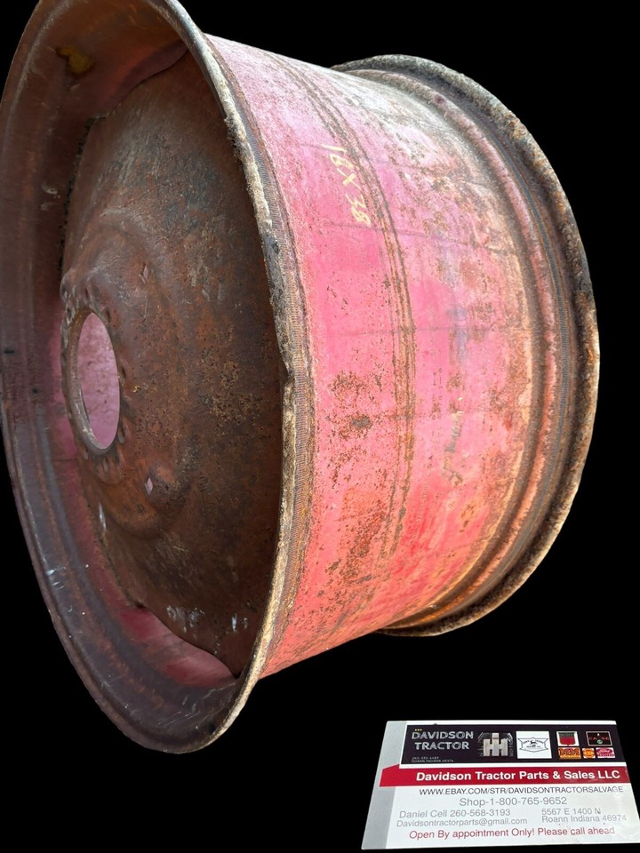 18x38 9 Bolt Pressed Steel Rear Tractor Rim Antique Tractor | eBay
