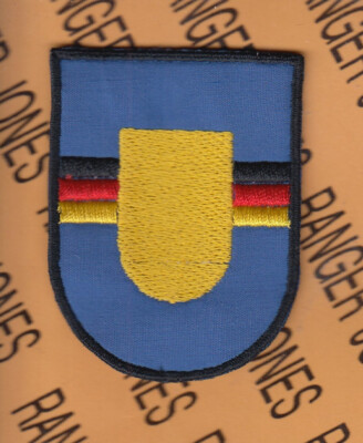 5th Quartermaster Co. Airborne Rigger Germany beret flash patch c/e ...