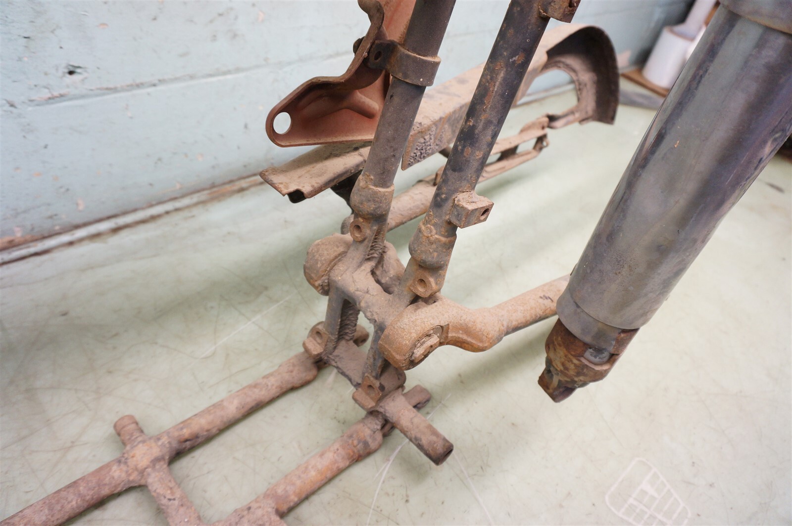 Harley K Model KK KR KHK KH Sportster 750 900 Oem Frame 9 Swing Arm ...