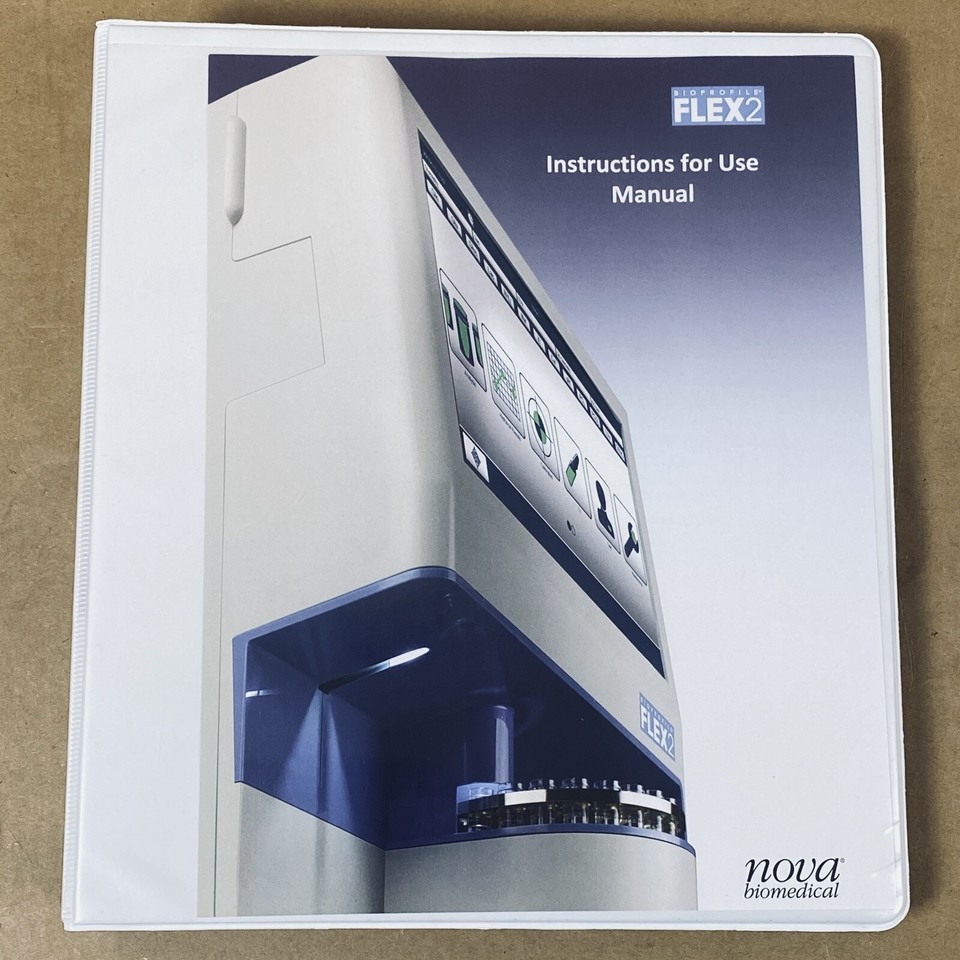 Nova Biomedical Bioprofile Flex2 Cell Culture Analyzer w/ OSM20 ...