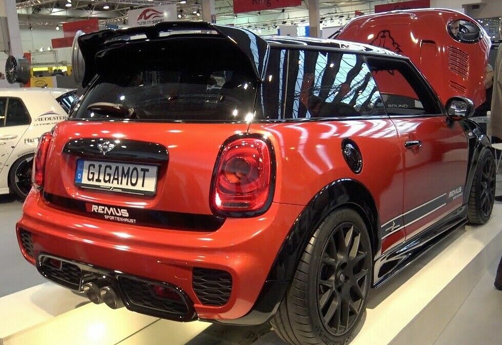 UNICUS 1x GLOSS BLACK Petrol Cap Gas Fuel Cover for MINI F55 F56 F57 ...