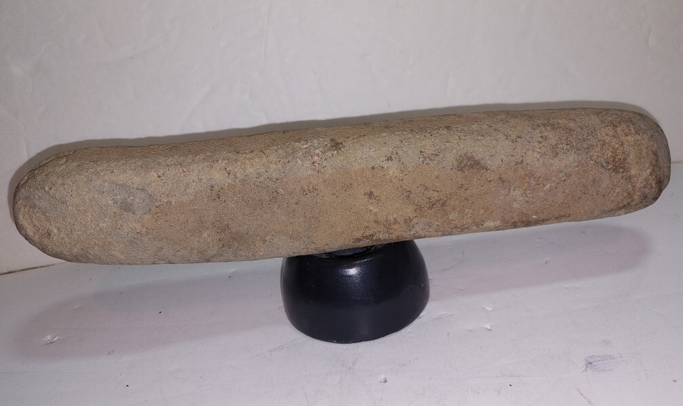 Large 12 1/2" Authentic Early Native American Indian Grinding Stone ...