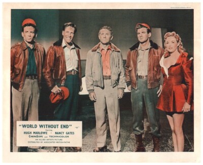 World Without End Original Lobby Card Rod Taylor Nancy Gates Leggy ...