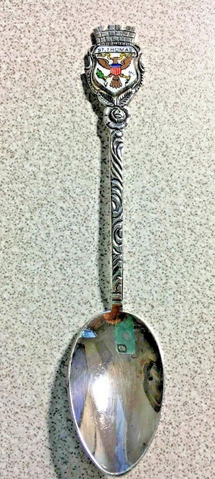 Vintage~Antiko 100~Vintage~St. Thomas Spoon~ Collectible & Ornate! | eBay