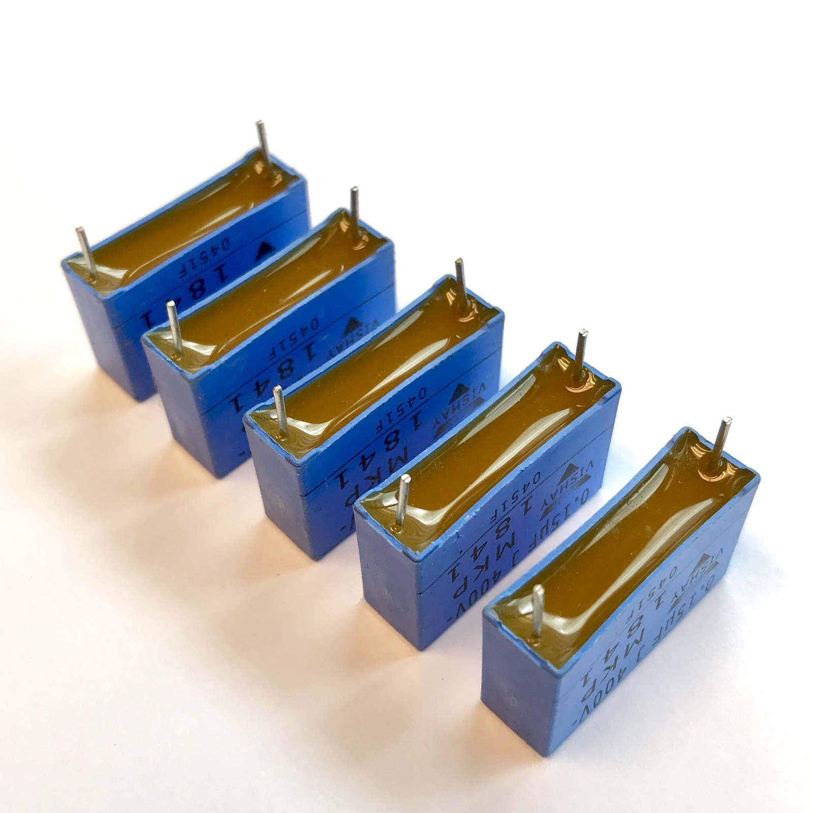 (PKG of 5) 0.15uF 400V MKP Metallized Polypropylene Film Cap, Vishay ...