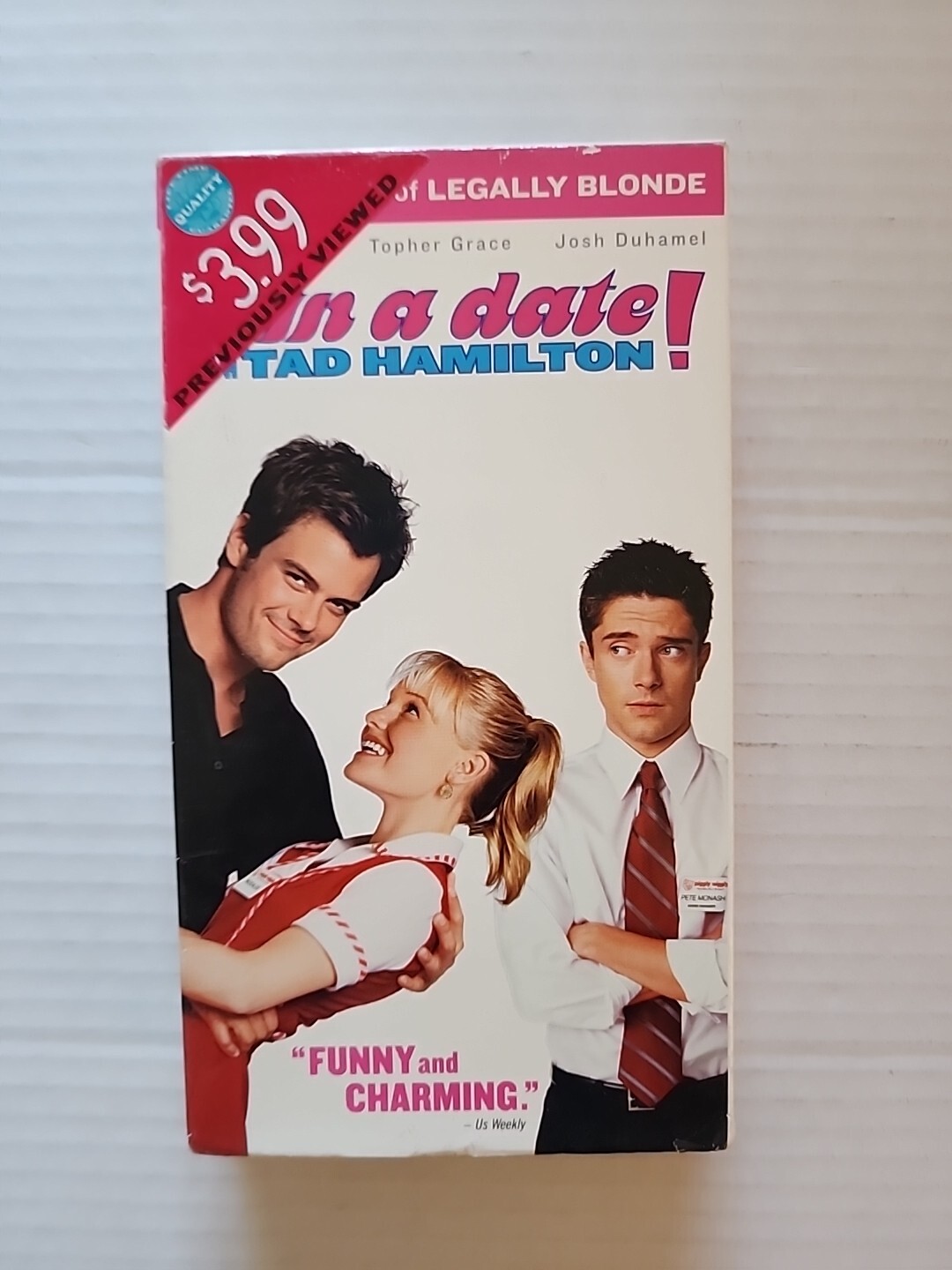 Win a Date with Tad Hamilton (VHS, 2004) Kate Bosworth 678149167634| eBay