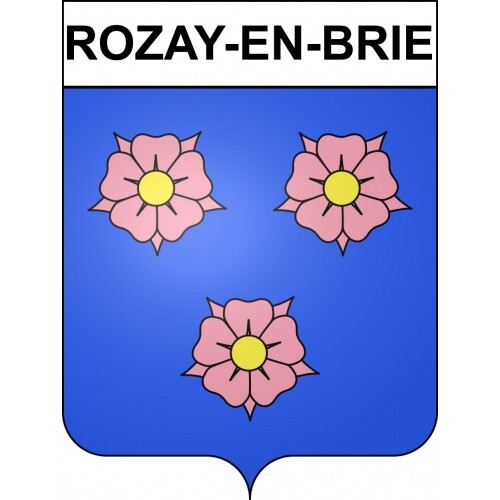 Rozay-en-Brie 77 ville sticker blason écusson autocollant adhésif | eBay