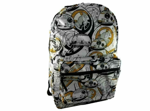 Disney Star Wars Backpack Force Awakens BB8 Laptop Gym School Sports ...
