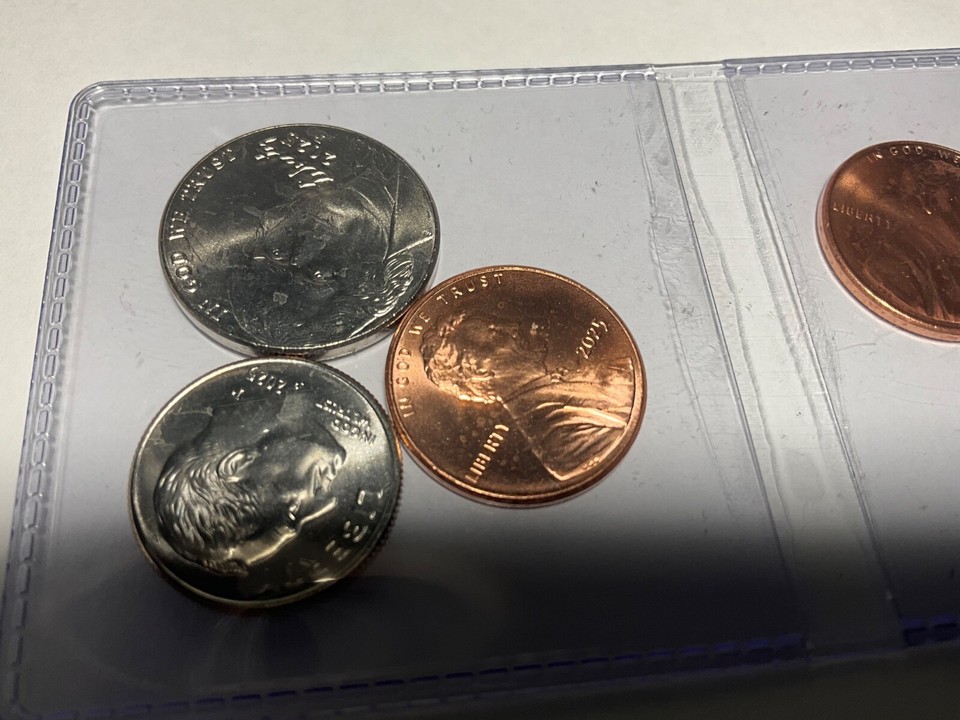 2025 P&D Penny Nickels & Dimes from Uncirculated FED Rolls (6 Coin Set ...