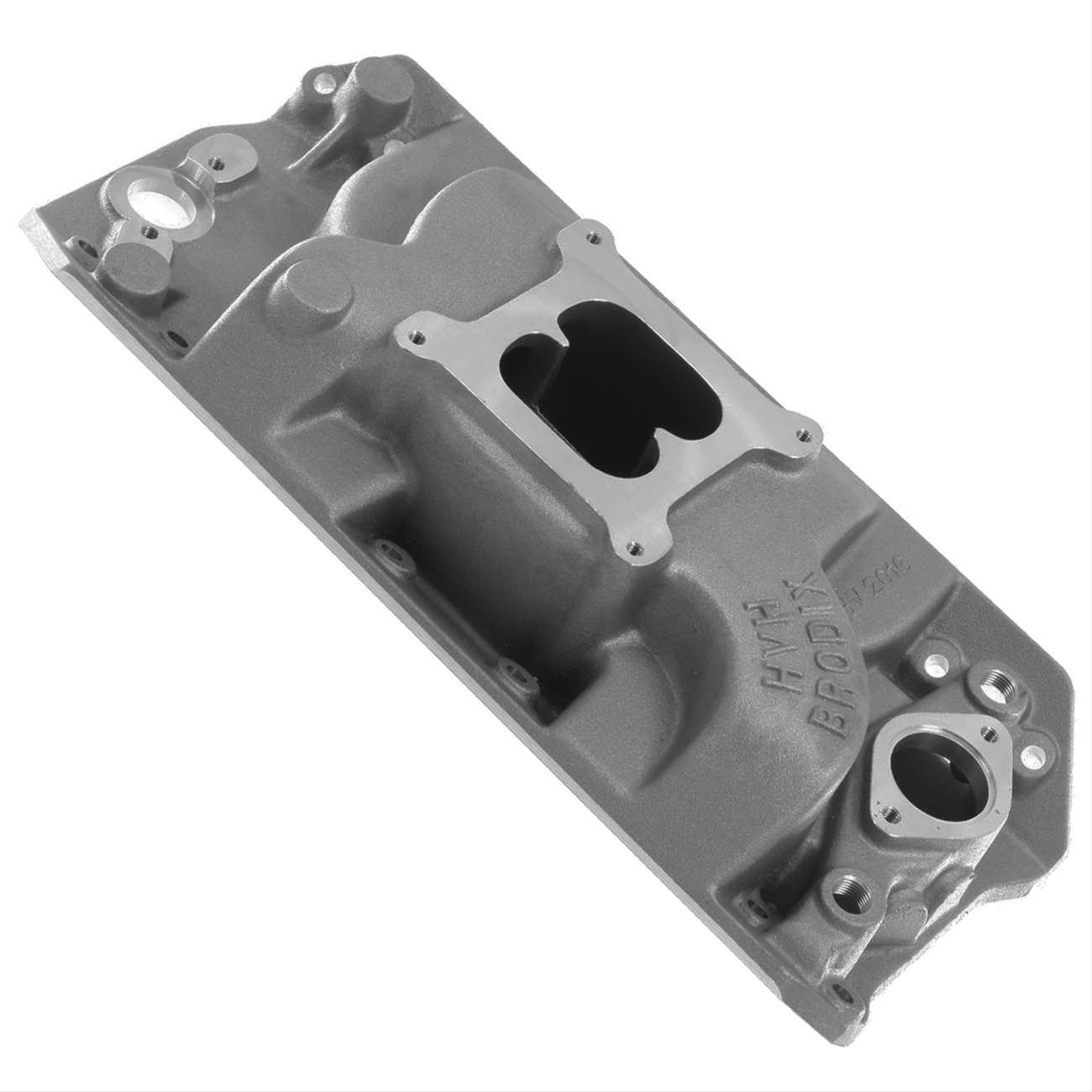 BRODIX BBC HVH Intake - Dual Plane R/p 4150 Flange HV2016 for sale ...