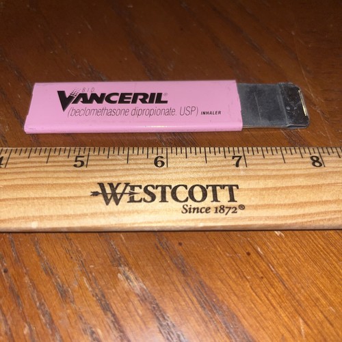 Rare Vintage Vanceril Pharmacy Razor Drug Rep Sales Pharma Promo Swag ...