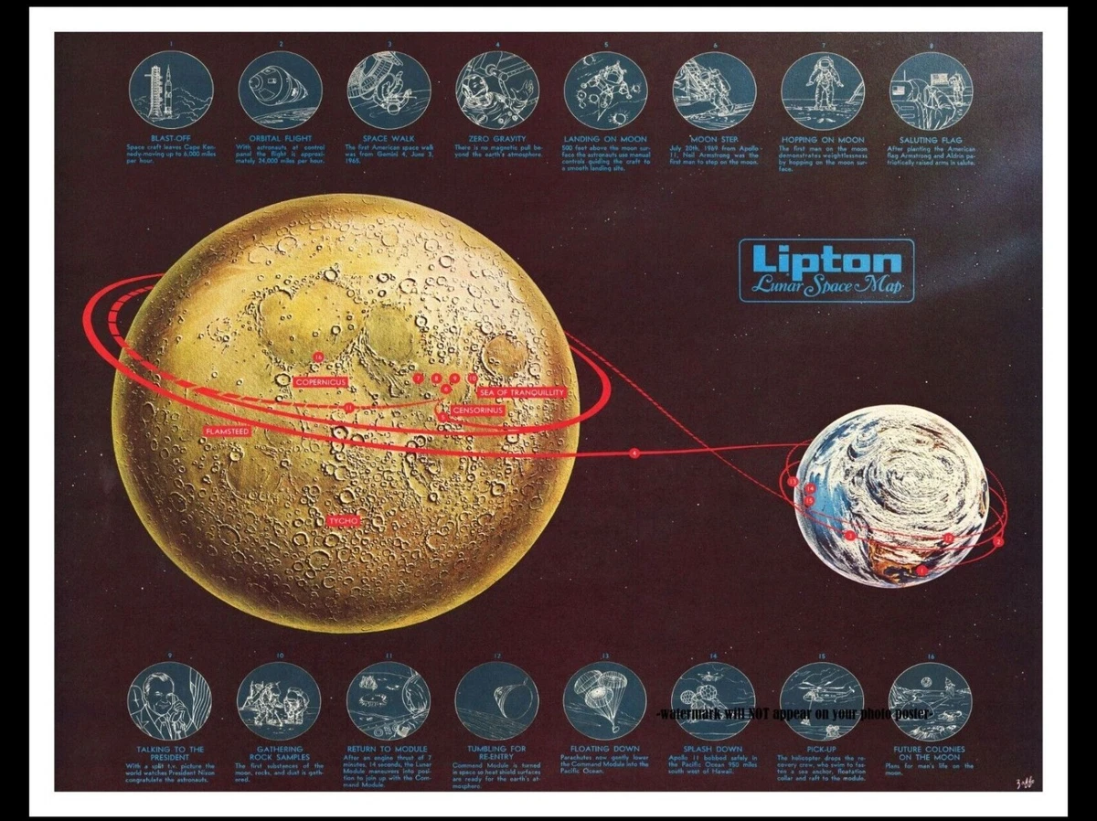 Apollo 11 Moon Landing Maps