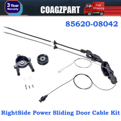For Toyota Sienna 04-10 RH Power Sliding Door Cable Kit w/o Motor ...