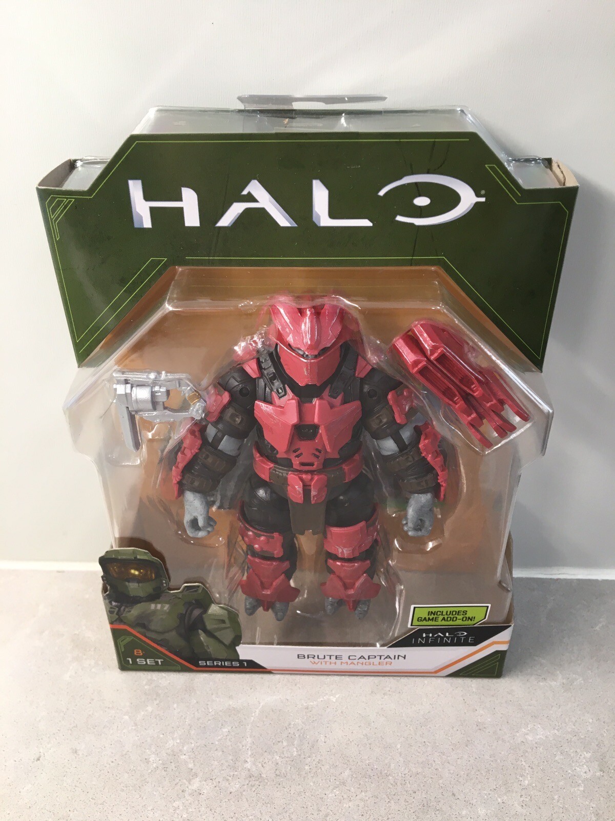 Halo Infinite BRUTE CAPTAIN with MANGLER Action Figure Toy Series 1 | eBay