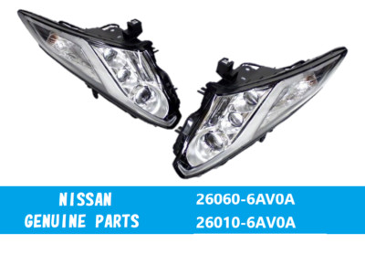 26060-6AV0A 26010-6AV0A NISSAN Genuine R35 GT-R HEADLAMP ASSEMBLY RH ...