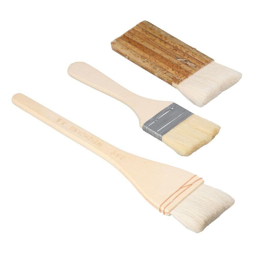 9 Pcs Pottery Brushes Set Ceramic Brushes Glaze Brushes Wool Brush Art ...