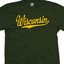 Wisconsin Script Tail Shirt - Star Sports Team Badgers Women Ladies ...