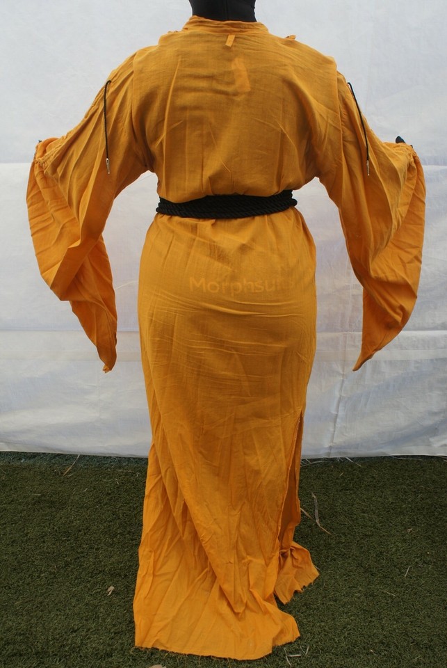 Medieval Occult Sheer Ritual Robe Halloween Witch Larp pagan Martial ...