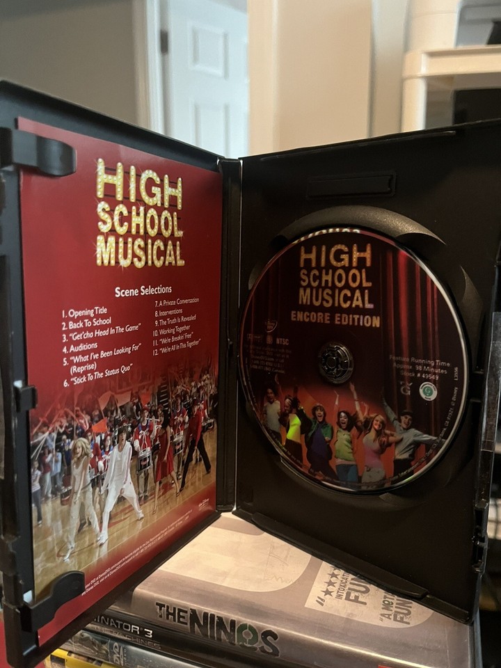 High School Musical Encore Edition DVD In Box Tested Working ...