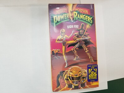 New / Sealed * VHS Tape ***** Mighty Morphin POWER RANGERS High Five | eBay
