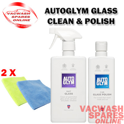 AUTOGLYM FAST GLASS - CAR GLASS POLISH - WINDOW GLASS PERSPEX CLEANING ...