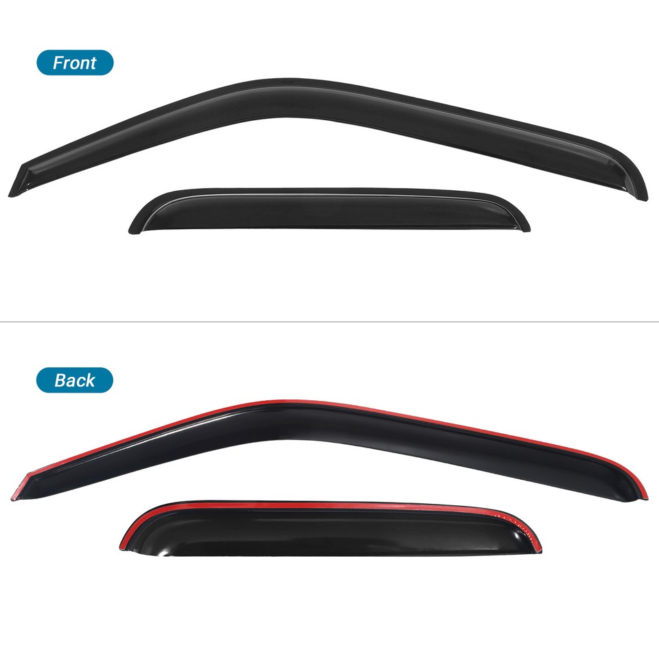 For 1999-06 Chevy Silverado GMC Sierra Extended Cab Window Visors Rain ...