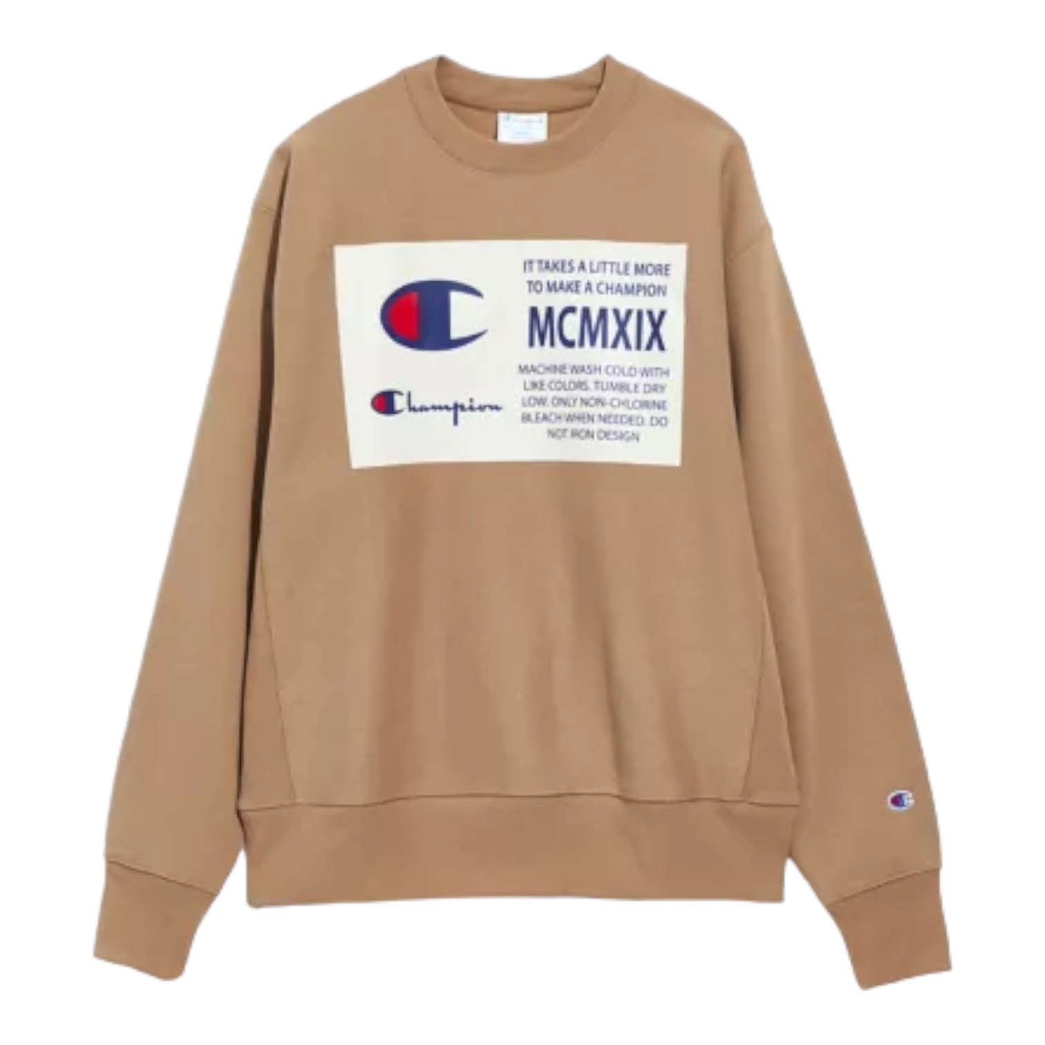 Champion Big Jock Tag Reverse Weave Crew Neck Sweatshirt Sweater Men's ...