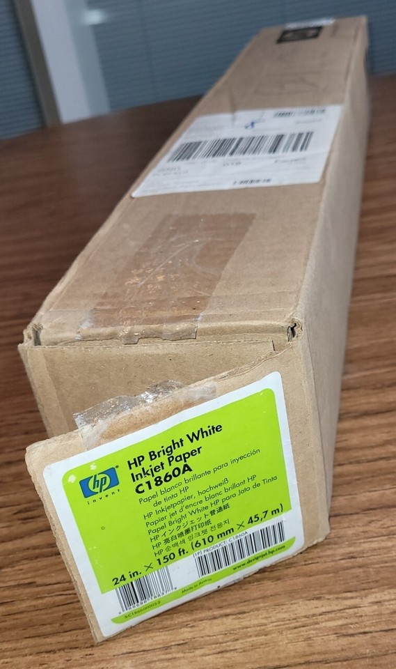 HEWLETT PACKARD HP C1860A FOR HP LARGE FORMAT INKJET PRINTERS 24 IN. X ...